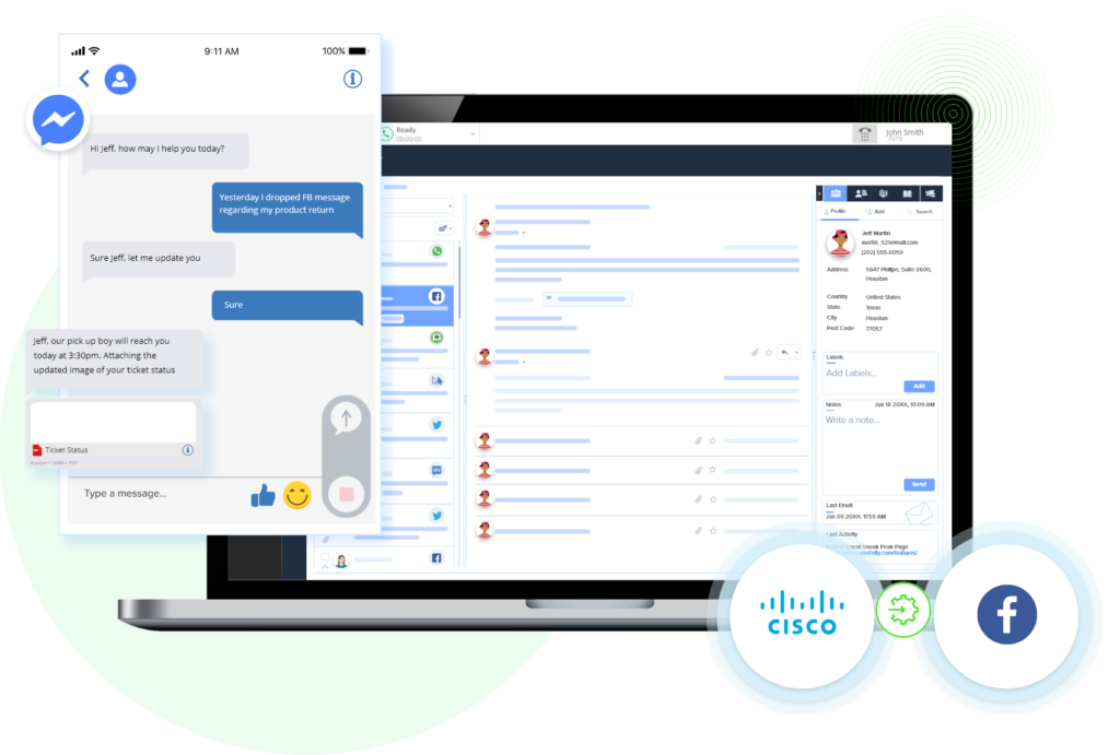 Cisco Facebook Integration | Live Chat Facebook Messenger Integration ...