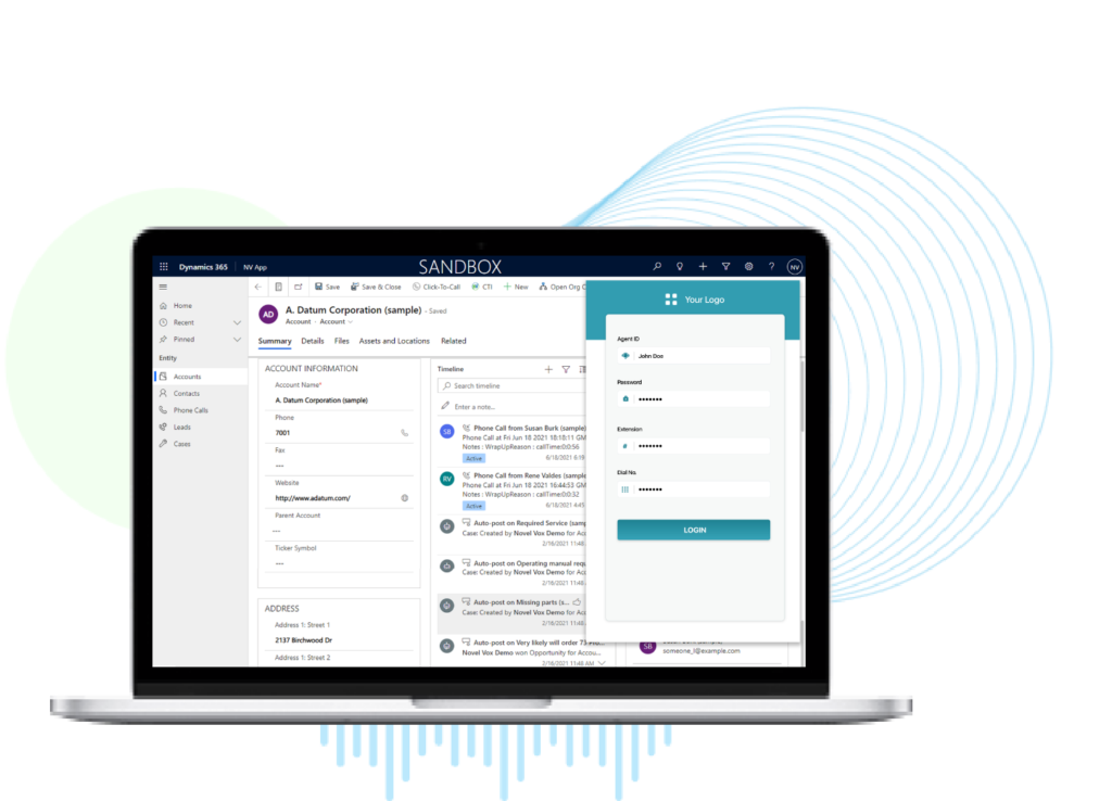 MS Dynamics CTI Connector for Cisco, Avaya and Genesys - NovelVox