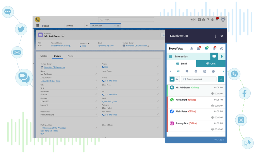 Salesforce CTI Integration | Salesforce CTI Connector for Cisco, Avaya ...