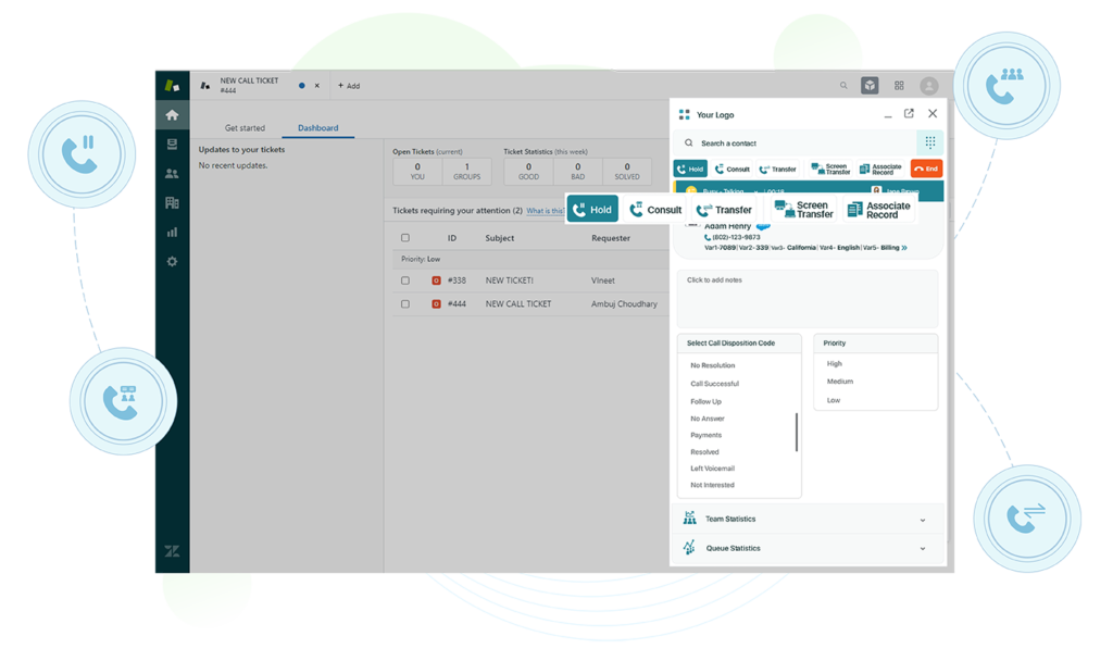 Zendesk CTI Integration | Zendesk CTI Connector for Cisco, Avaya and ...