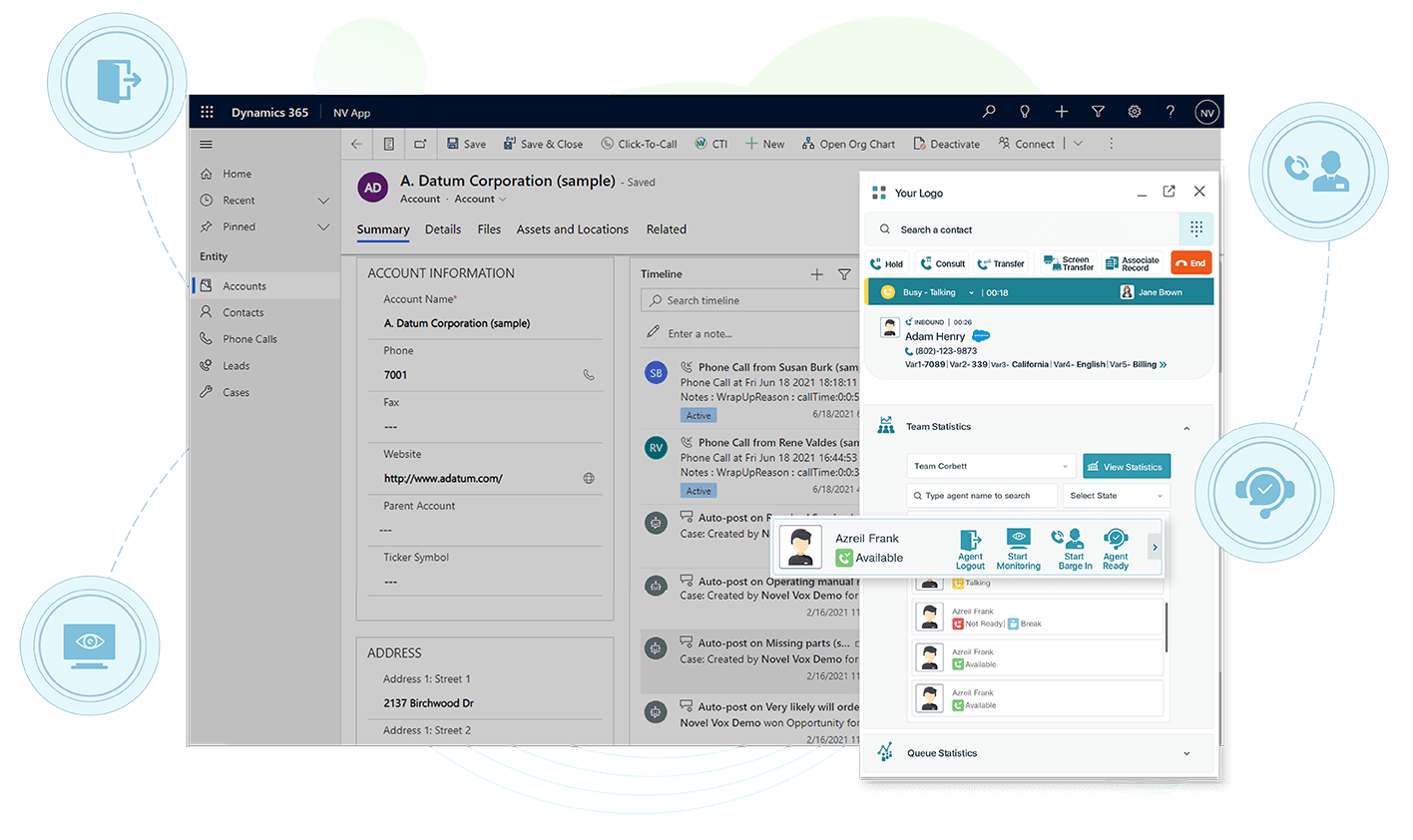 Microsoft Dynamics 365 Connector | MS Dynamics CTI Integration for ...