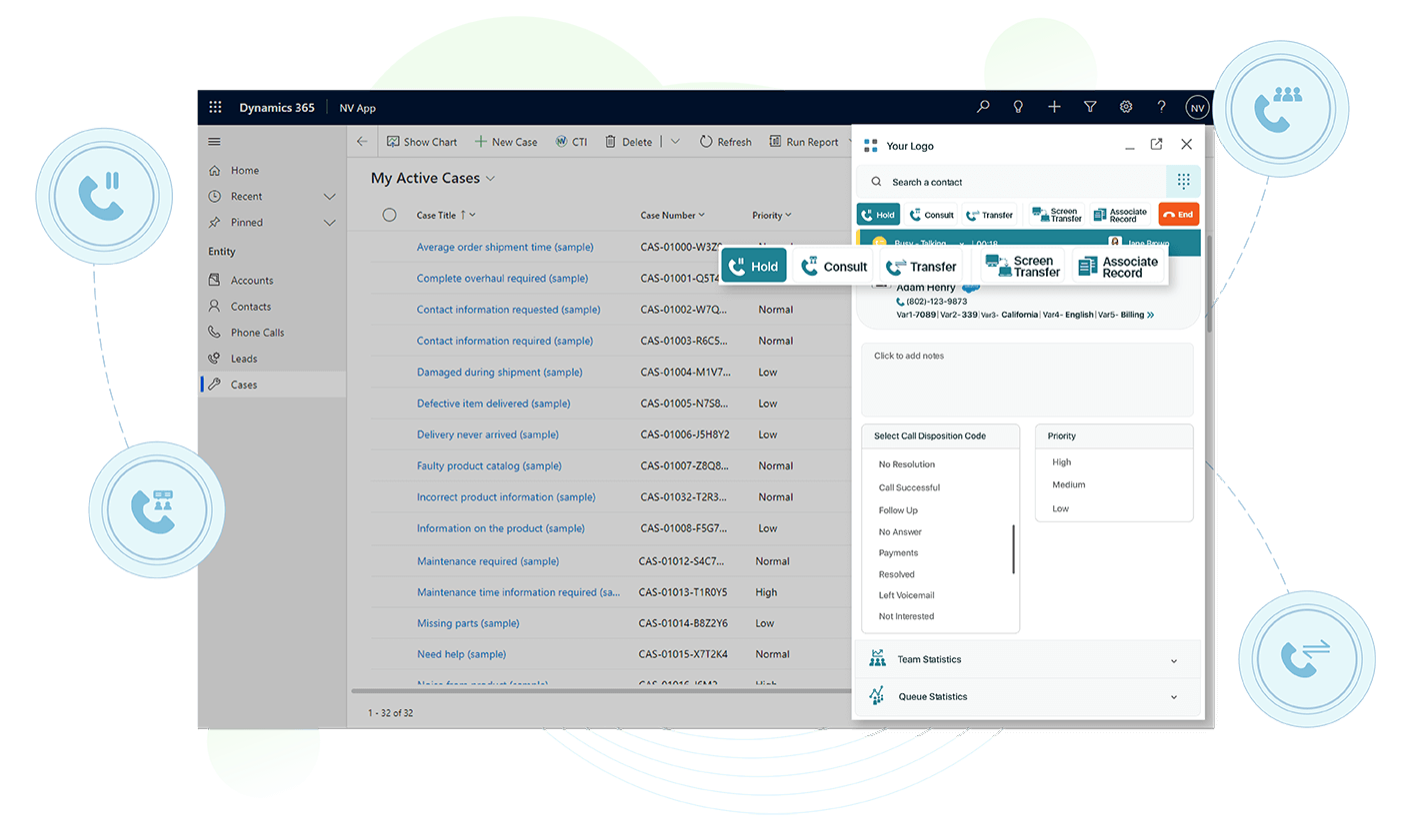 Microsoft Dynamics 365 Connector | MS Dynamics CTI Integration for ...